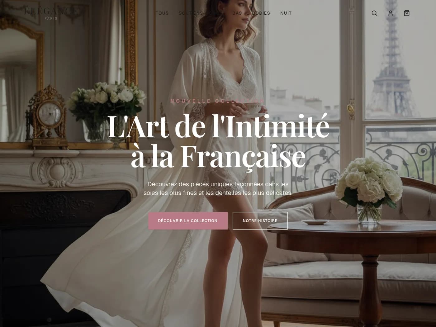 Élégance Lingerie Brand