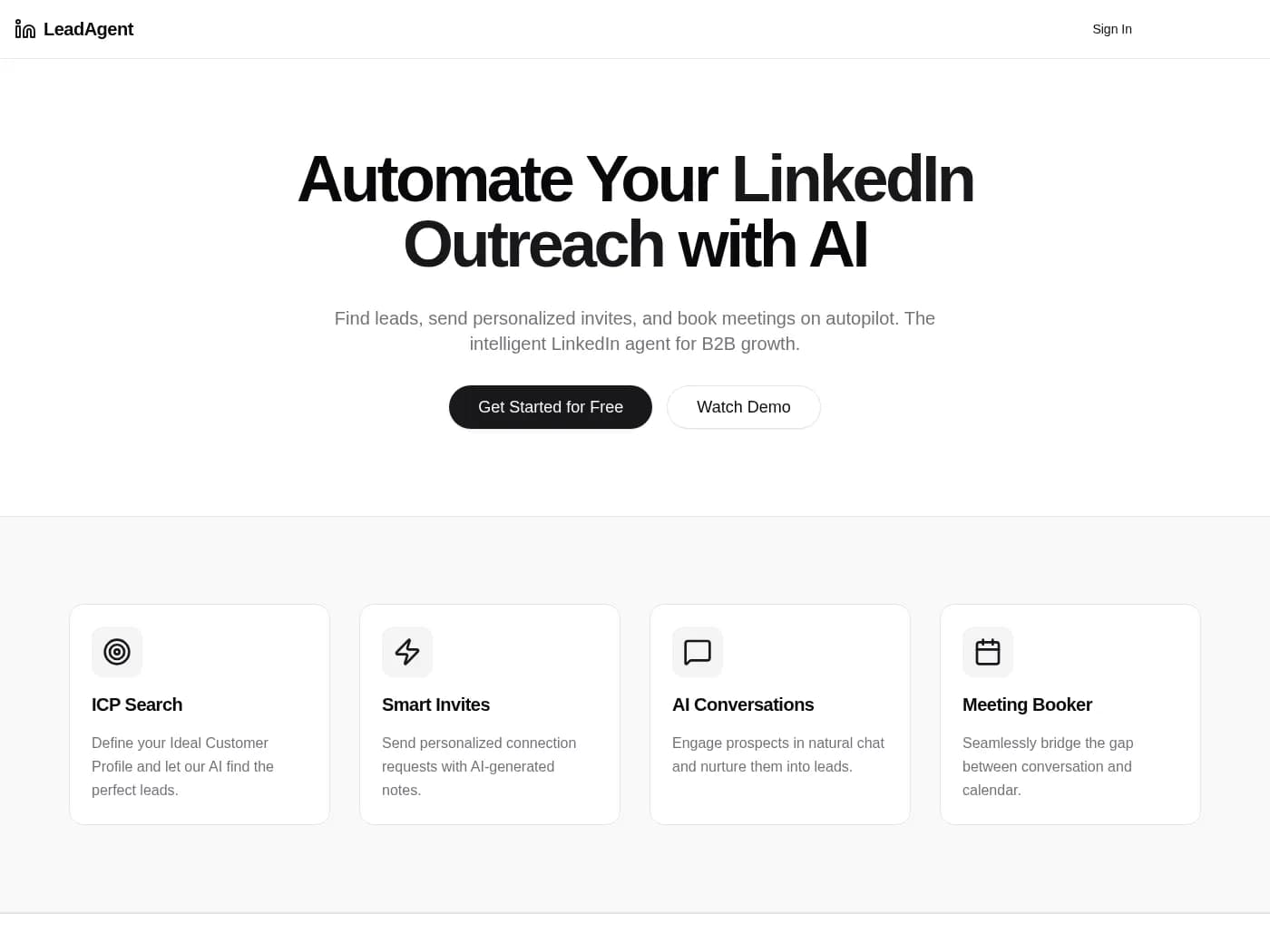 LeadGen LinkedIn Agent
