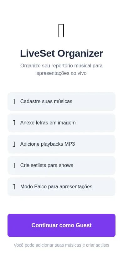 LiveSet Organizer