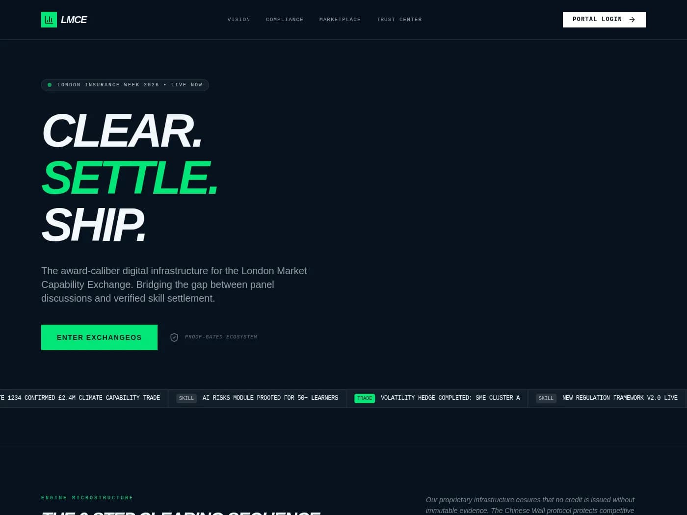 LMCE ExchangeOS Portal