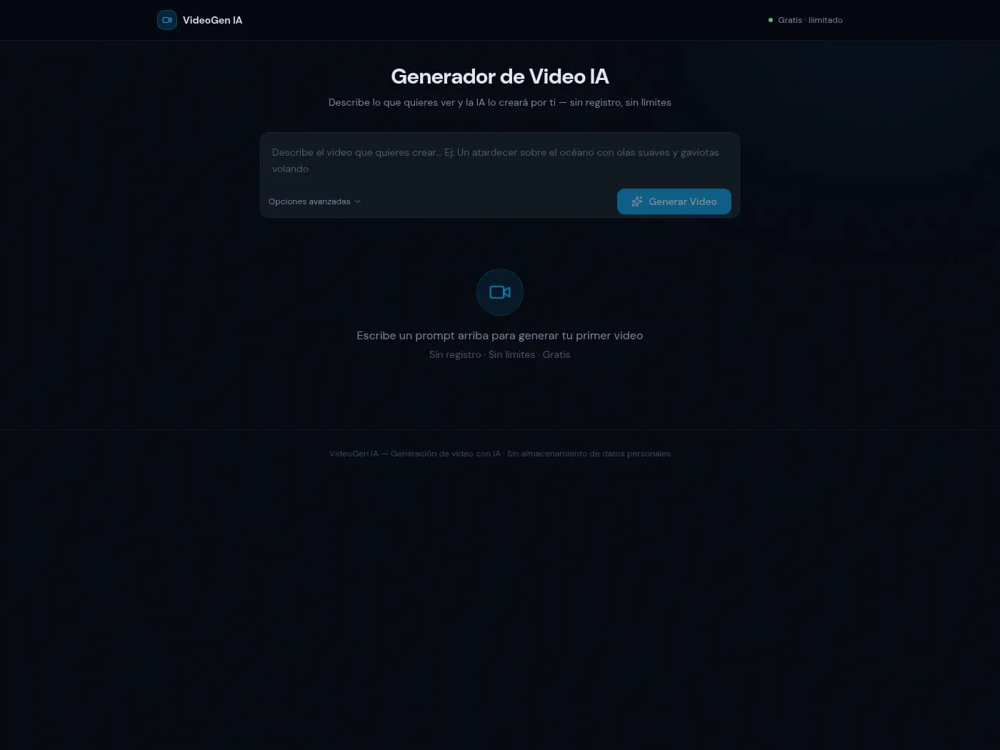Private Video Generator