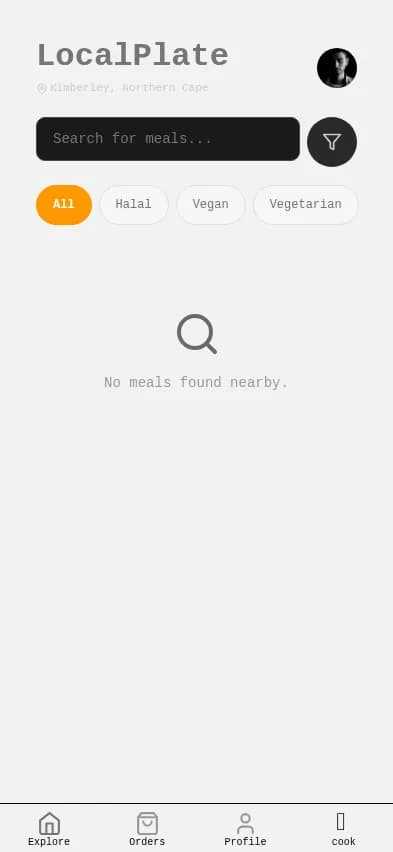 LocalPlate Food Marketplace