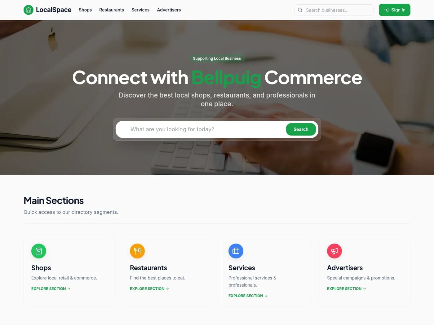 LocalSpace Directory Platform