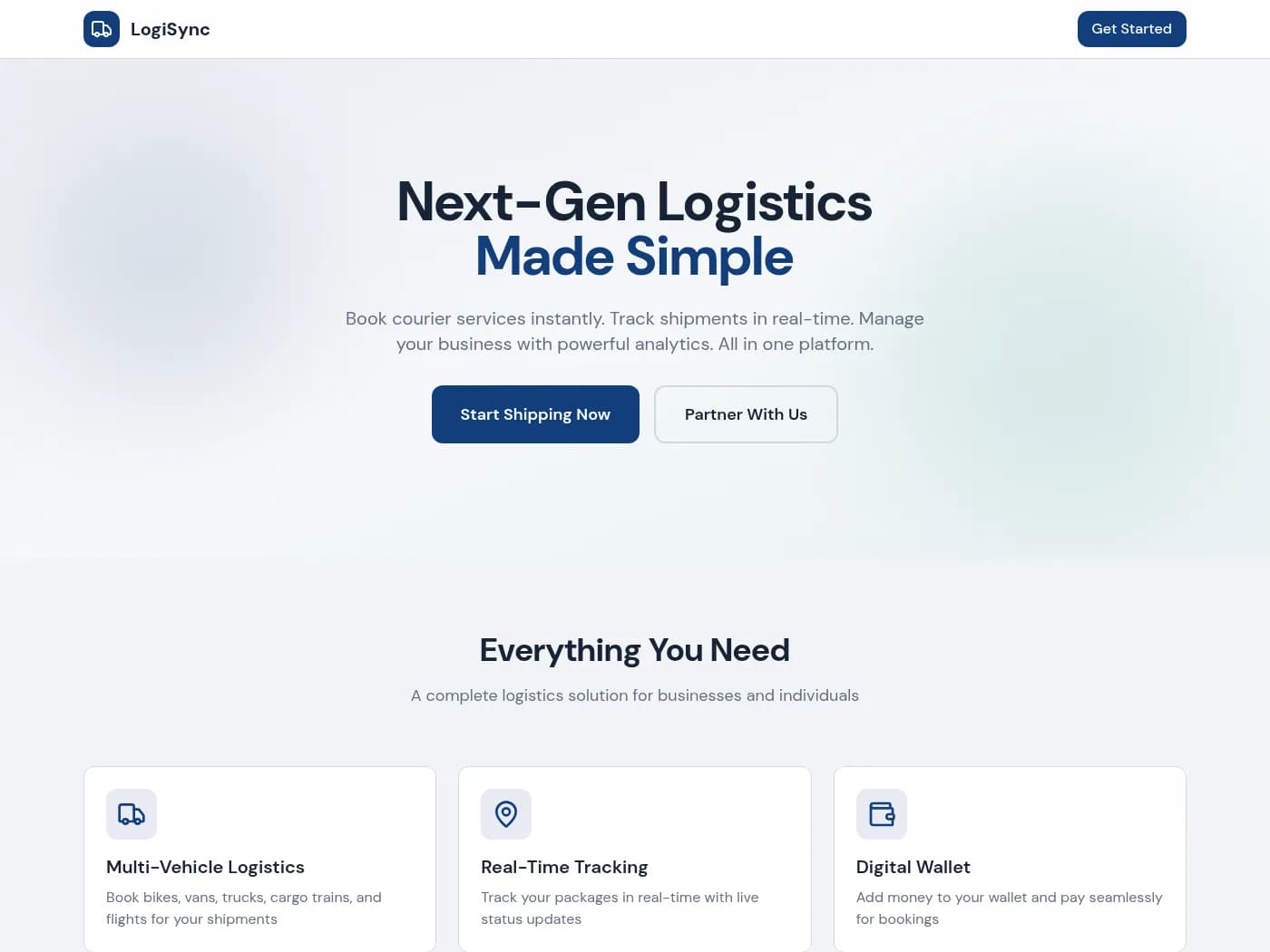 LogiSync Platform