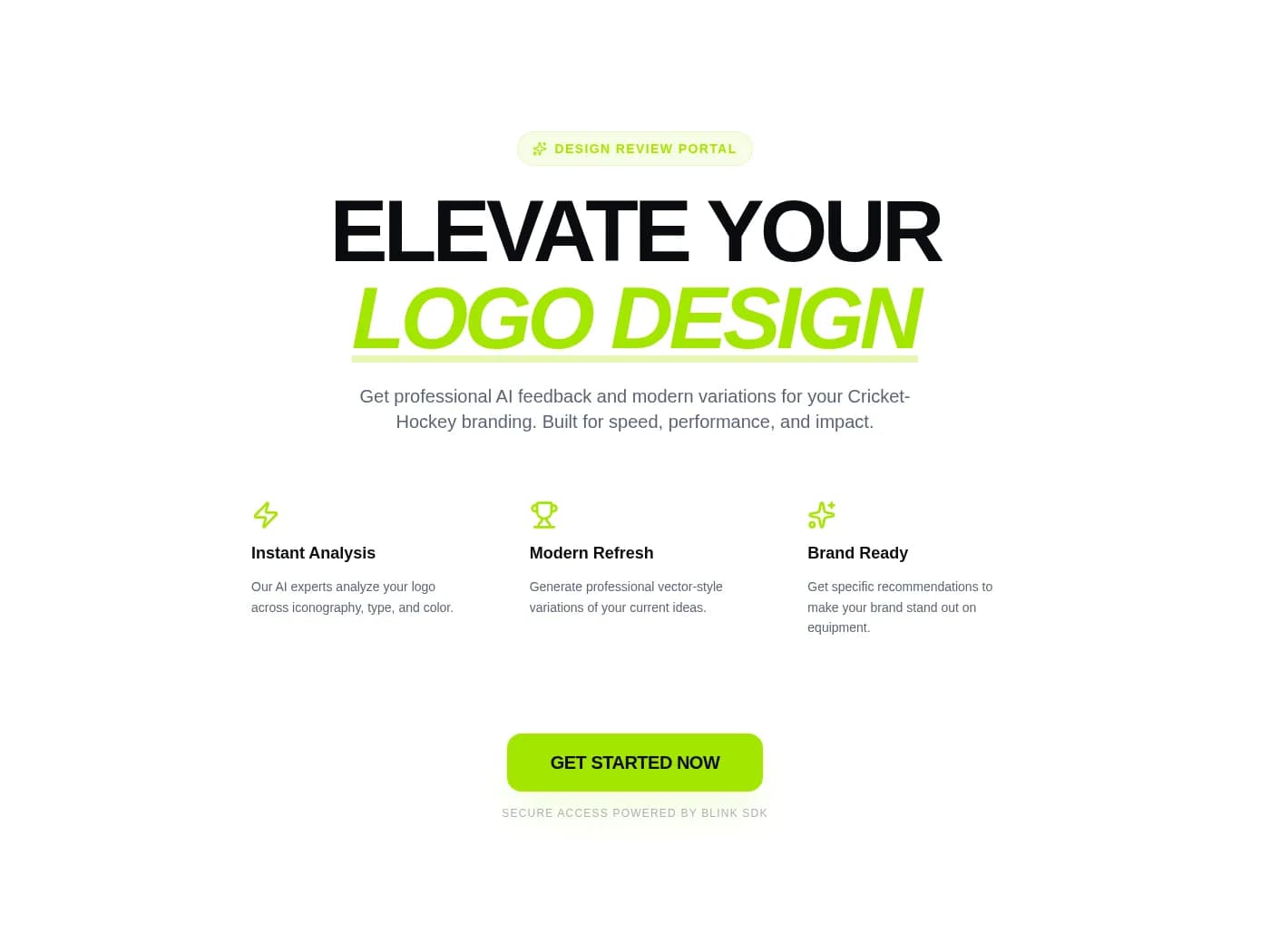 Cricket Hockey Logo Review
