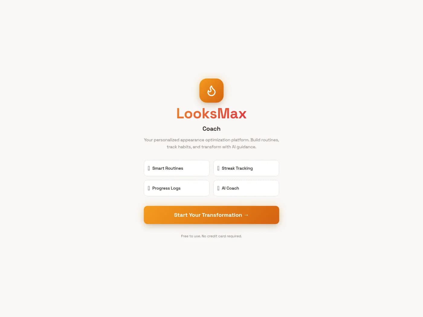 LooksMax Coach