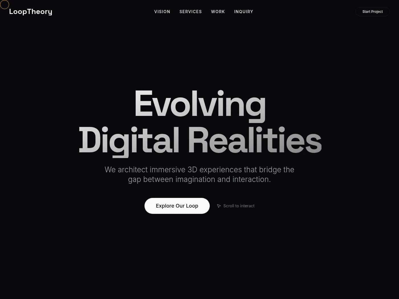 LoopTheory 3D Interactive Site