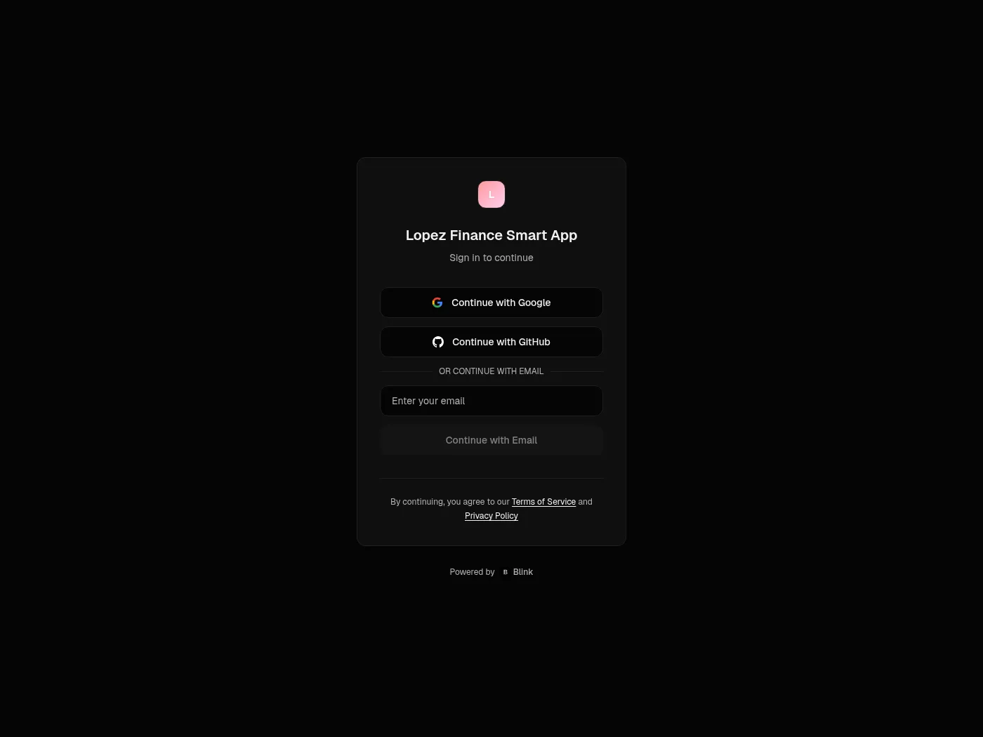 Lopez Finance Smart App