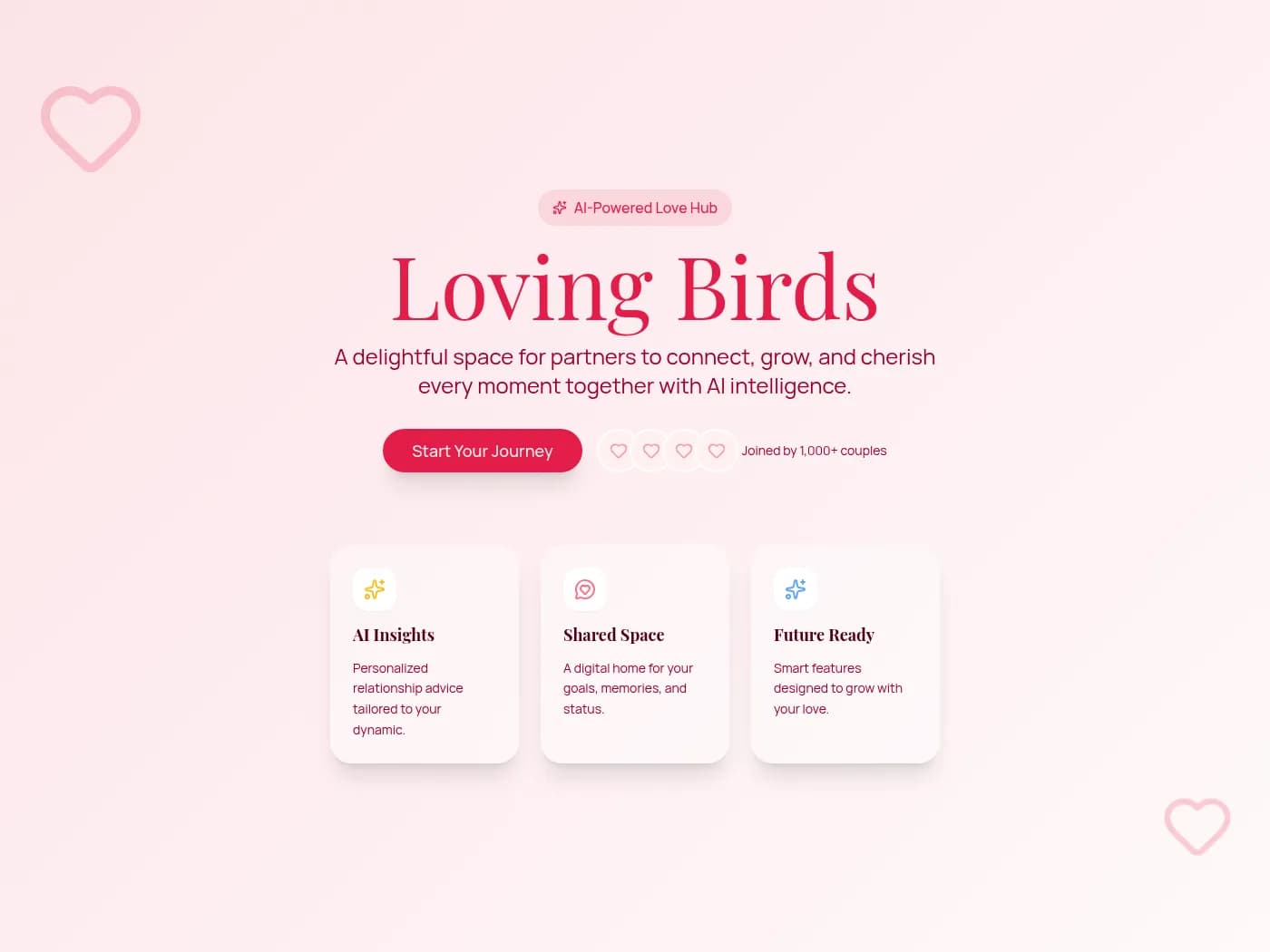 Loving Birds AI Hub