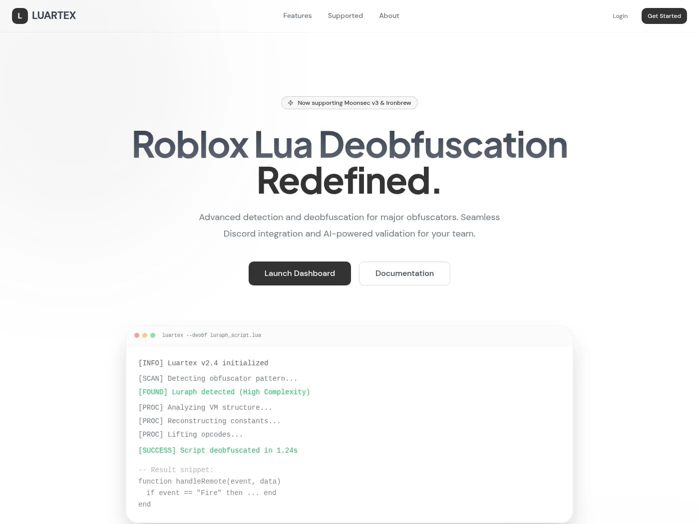 Luartex Discord Bot Suite