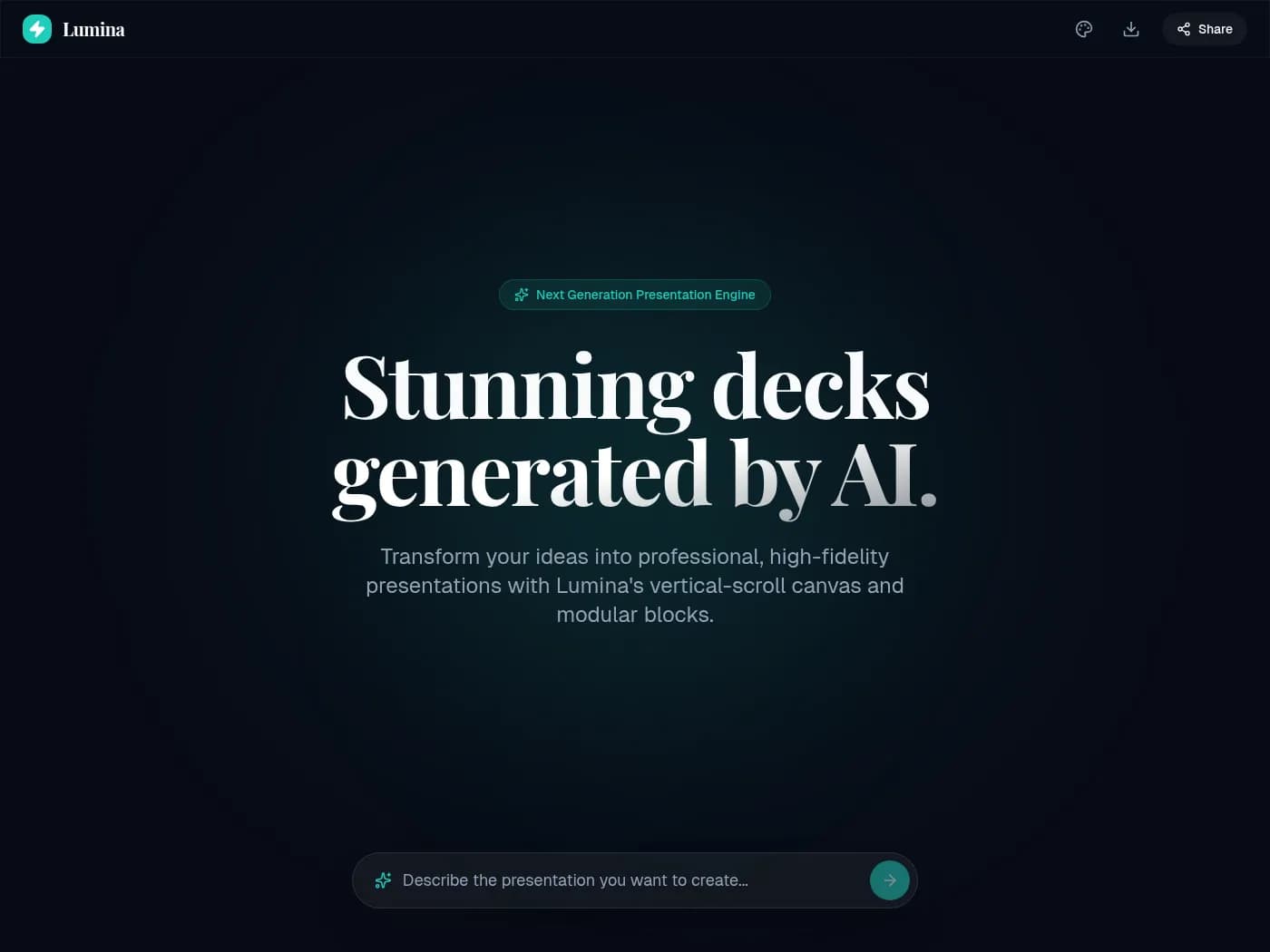 Lumina AI Decks