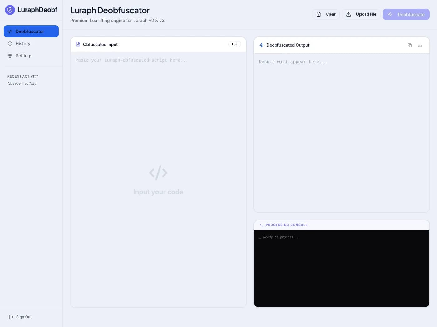 Luraph Deobfuscator