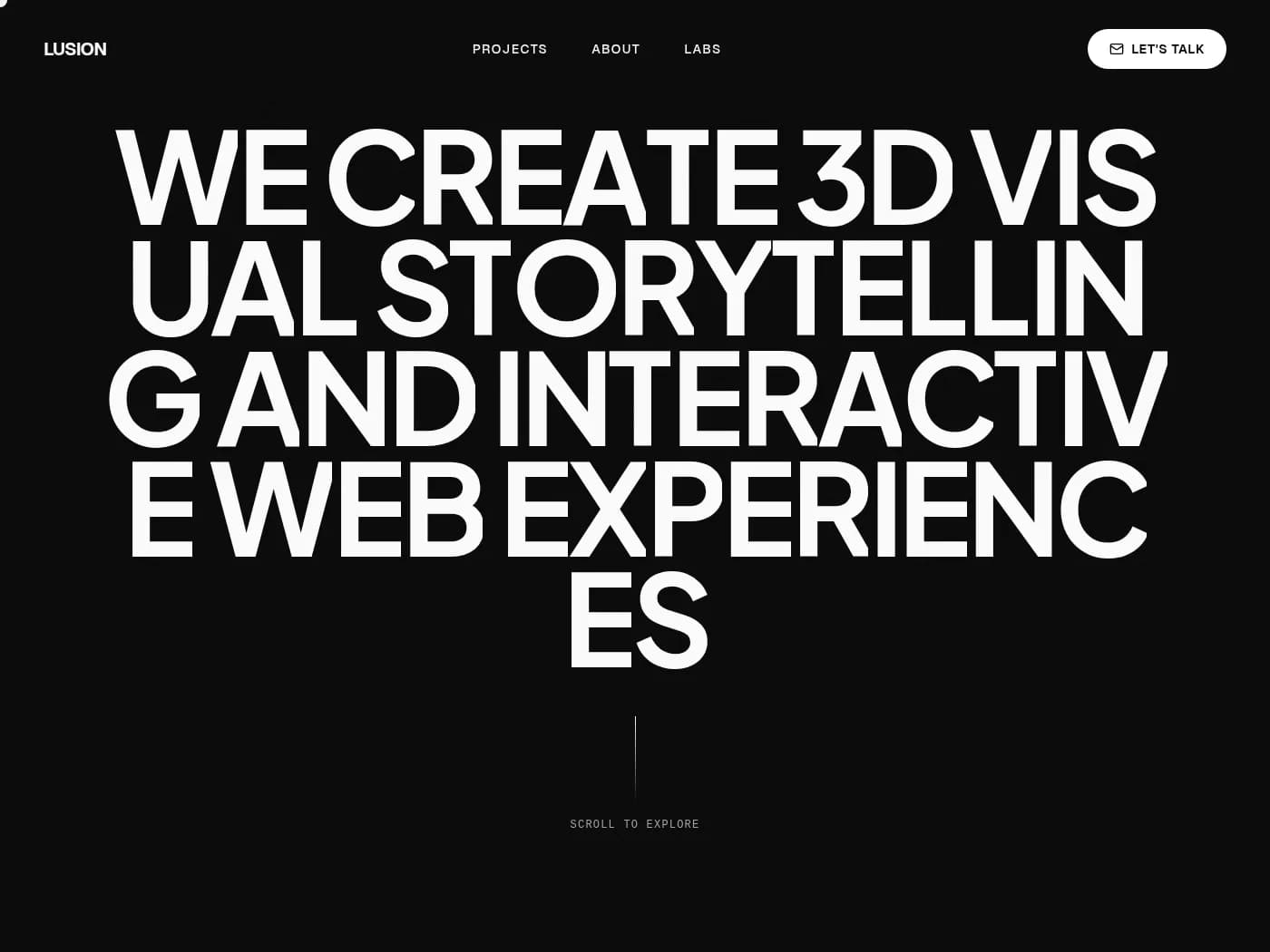 Lusion-Inspired Portfolio