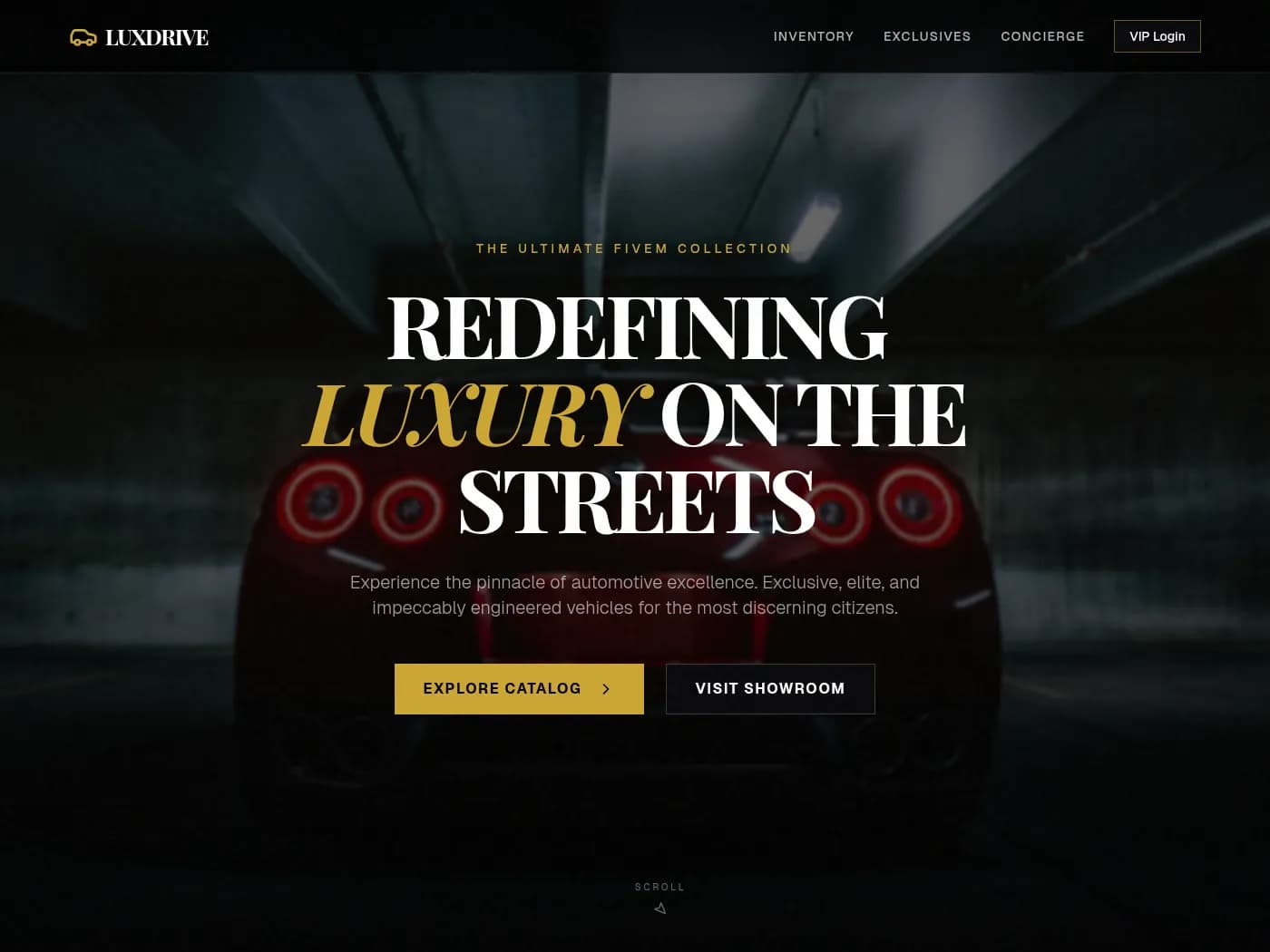 LuxDrive Car Dealership