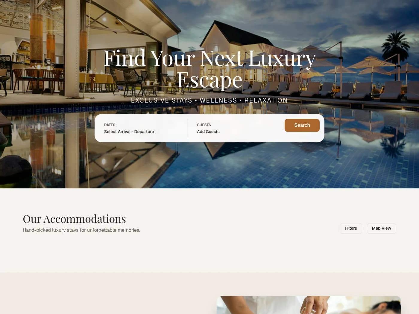 LuxeStay SaaS Platform