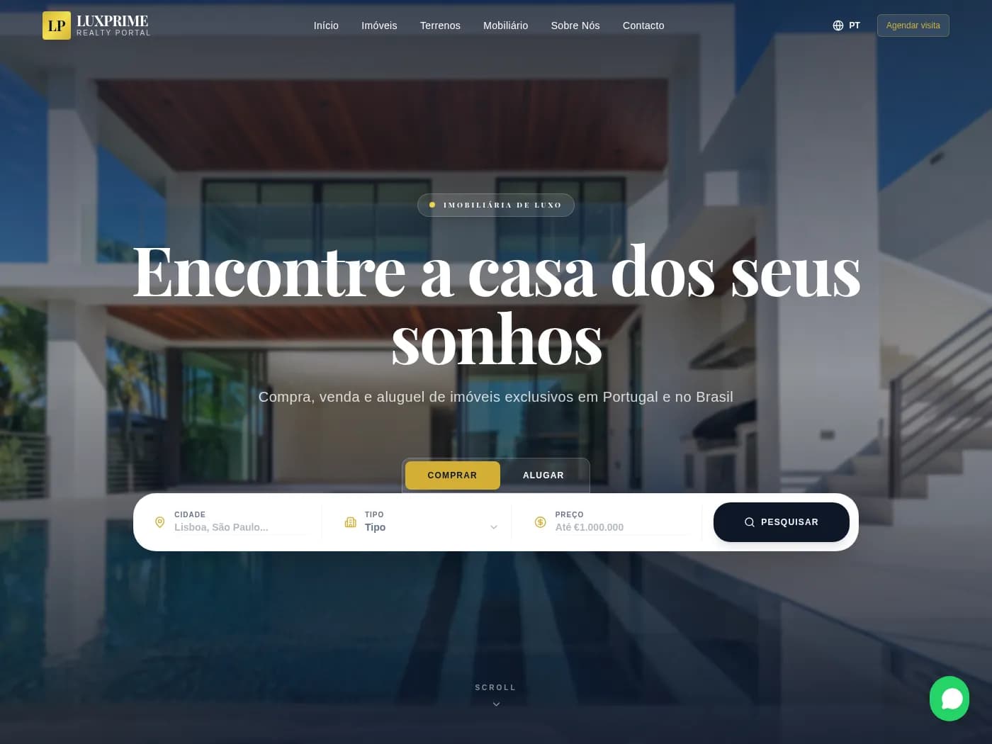 LuxPrime Realty Portal
