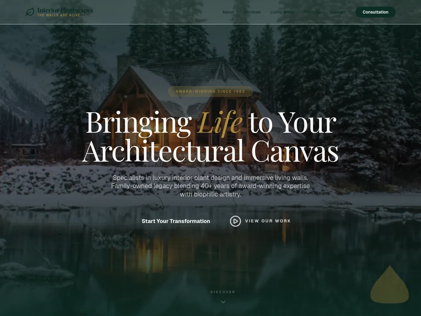 Interior Plantscapes Luxury Site
