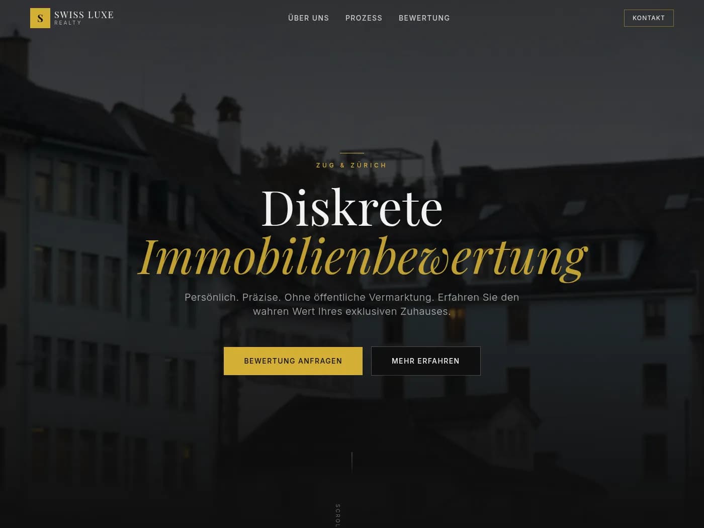 Swiss Luxe Realty Landing