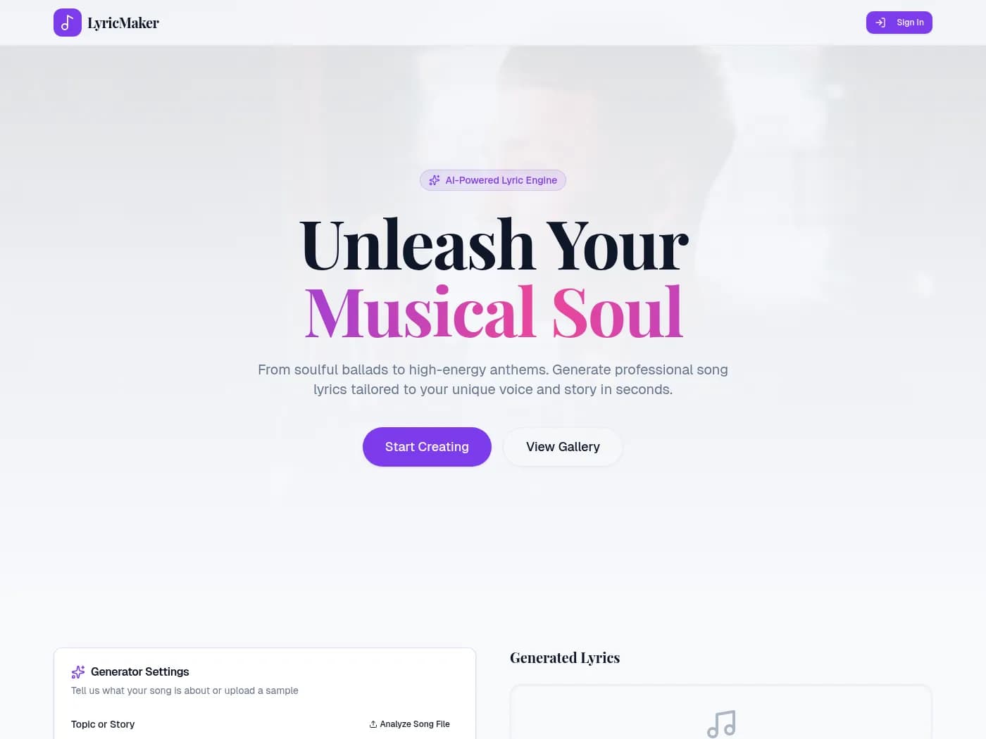Lyric Maker