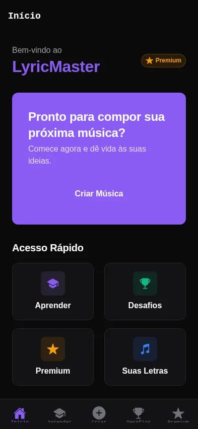 LyricMaster Songwriter App