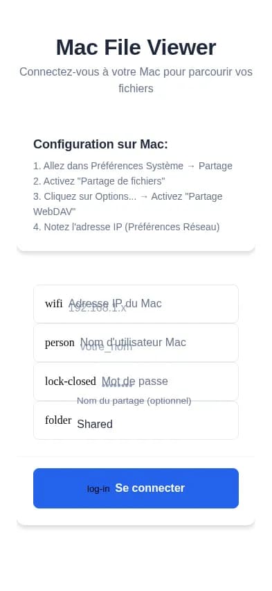 Mac-to-iPad File Viewer