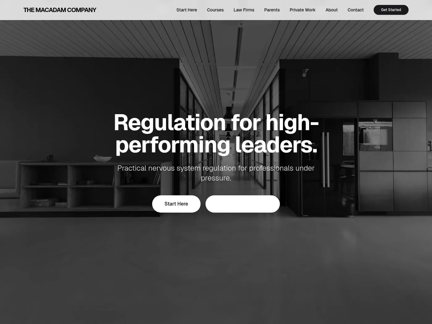MacAdam Regulation Website