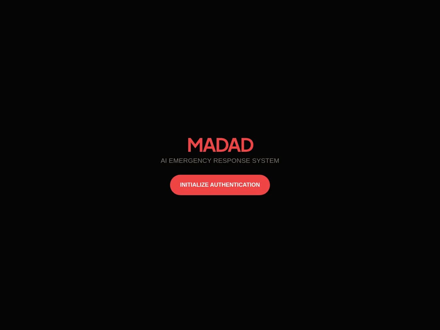 Madad AI Emergency System