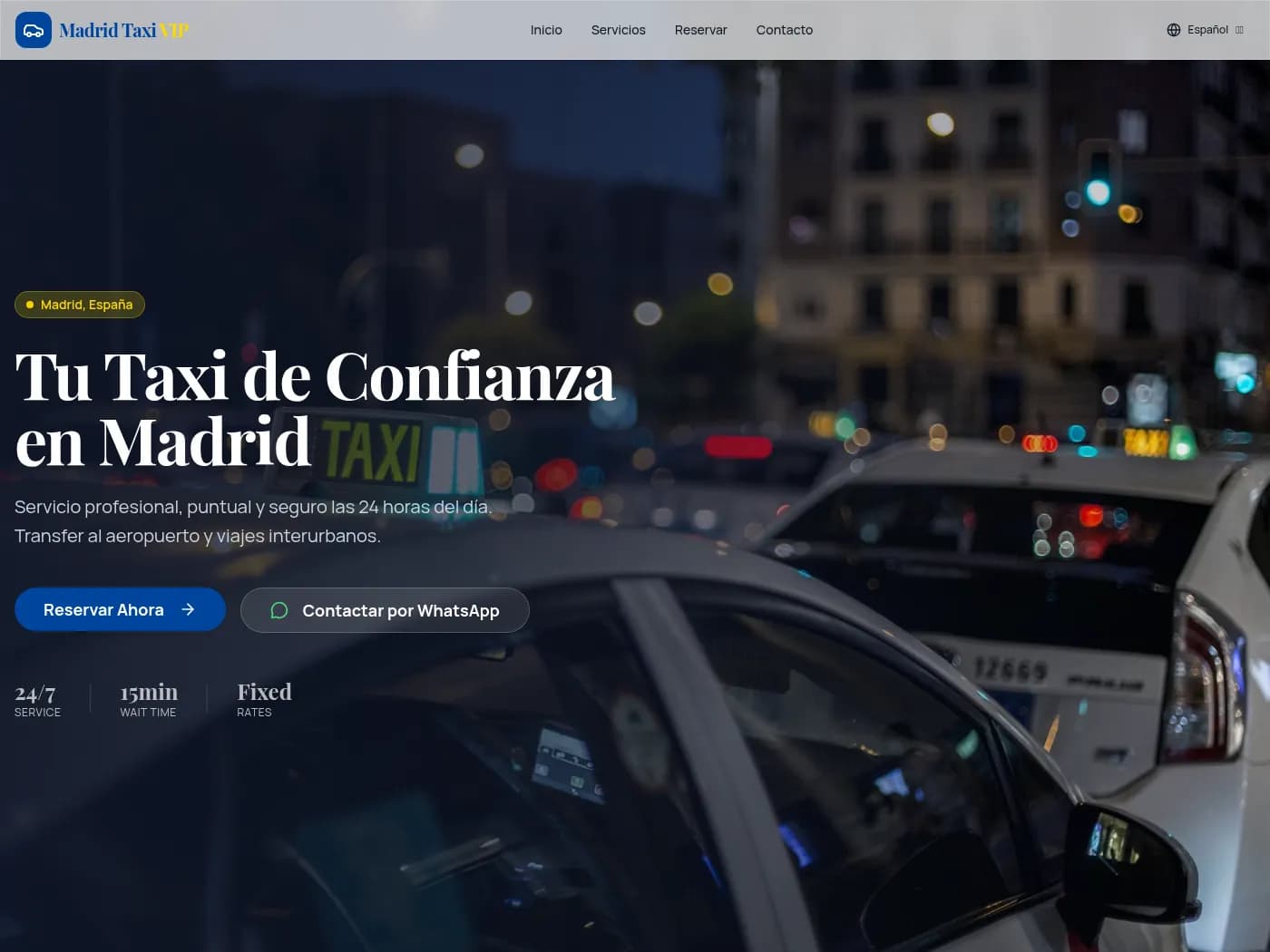 Madrid Taxi Services