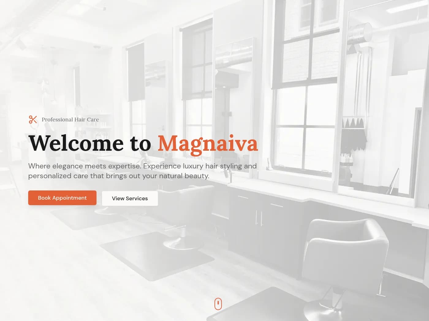 Magnaiva Salon Site