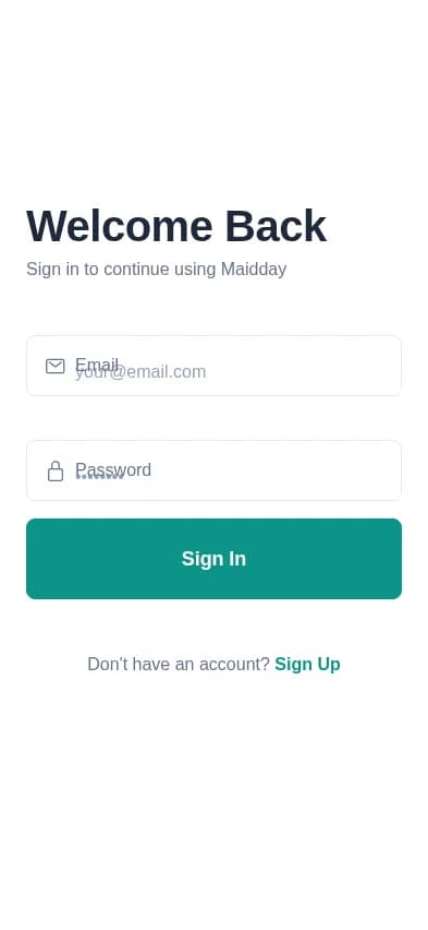 Maidday Task Connect