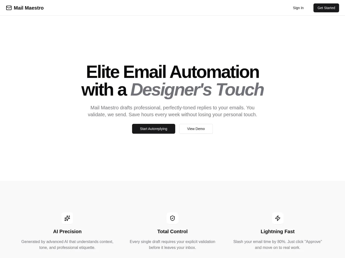 Mail Maestro