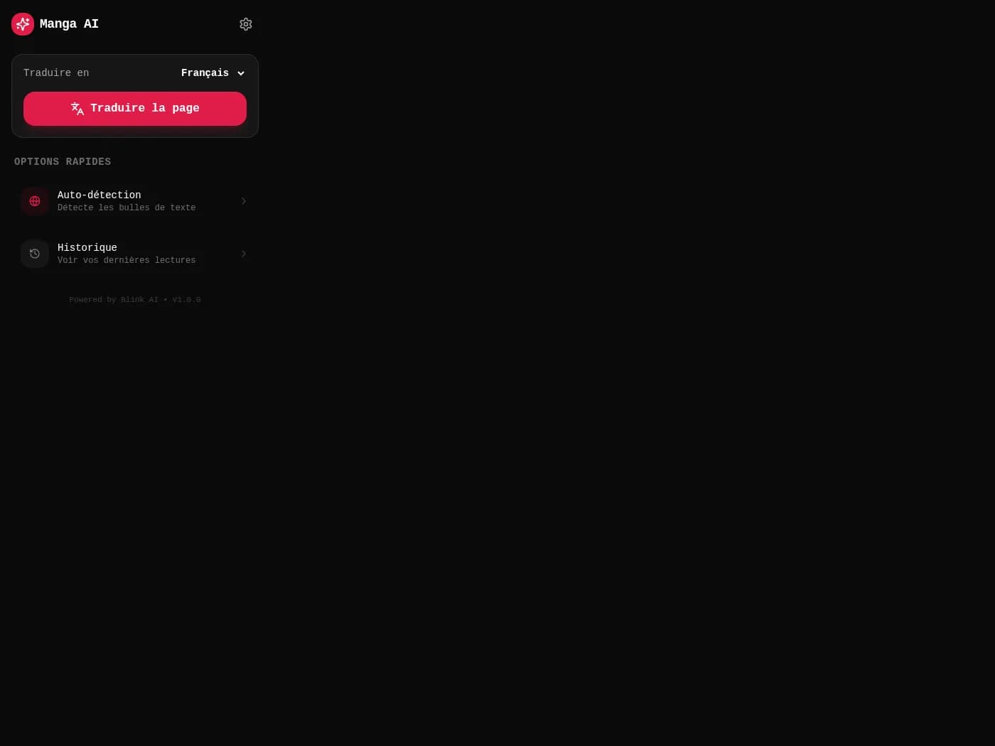 Manga AI Translate Extension