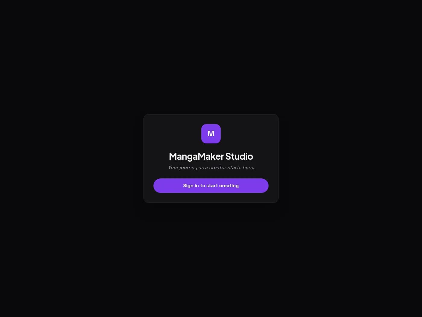 MangaMaker Studio
