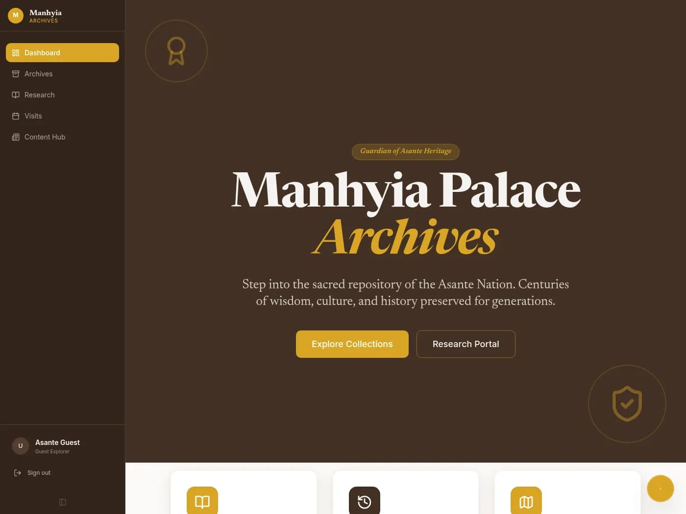Manhyia Digital Archives