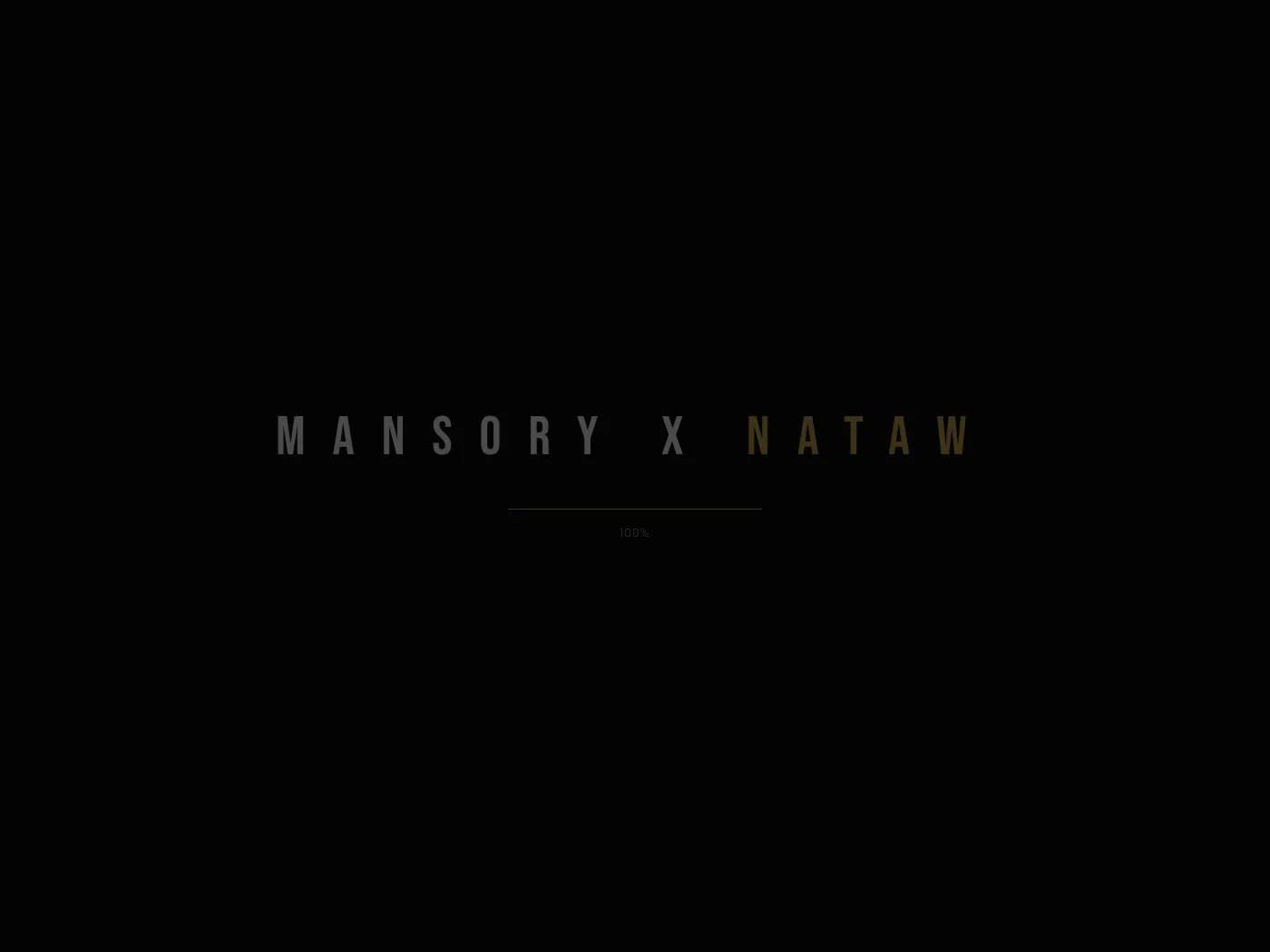 Mansory X Nataw Showroom