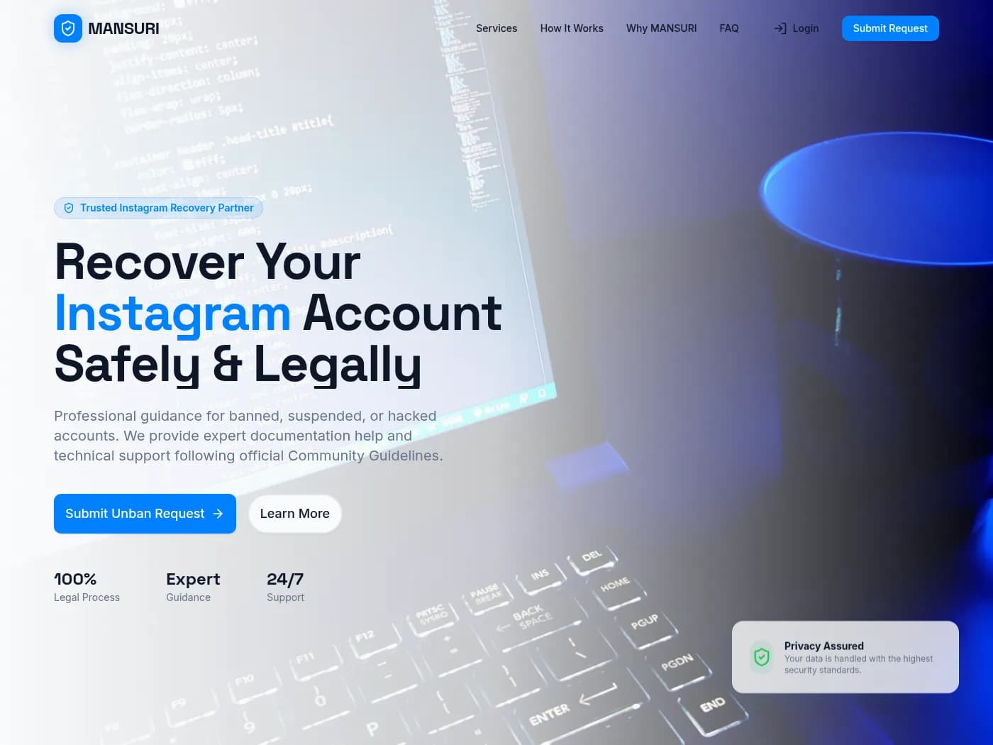 MANSURI IG Recovery Hub
