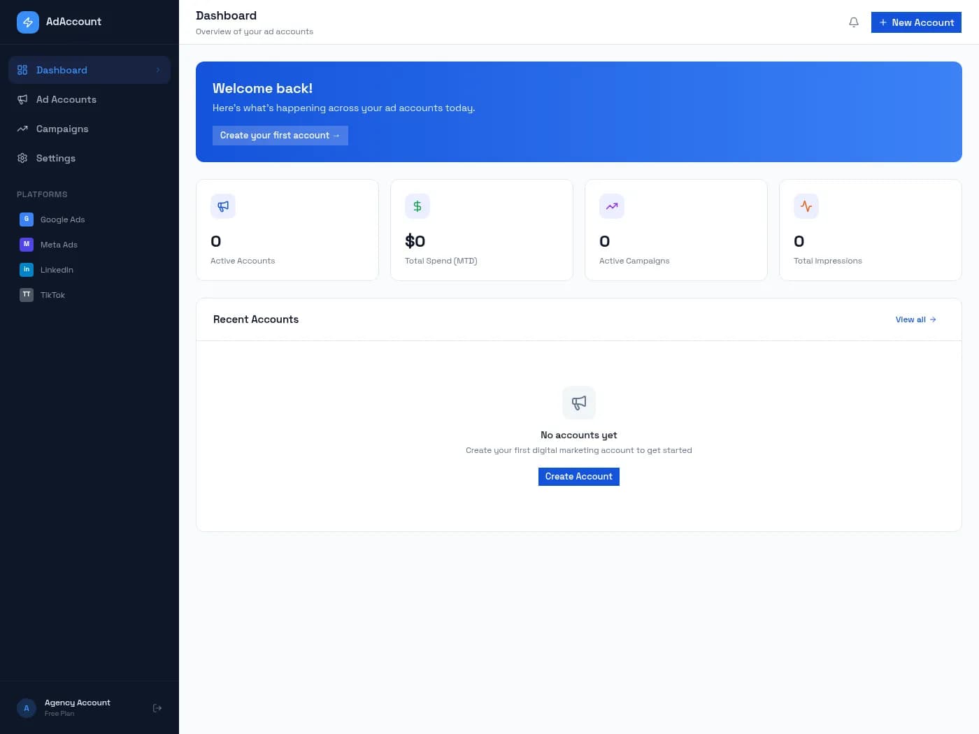 AdAccount Builder