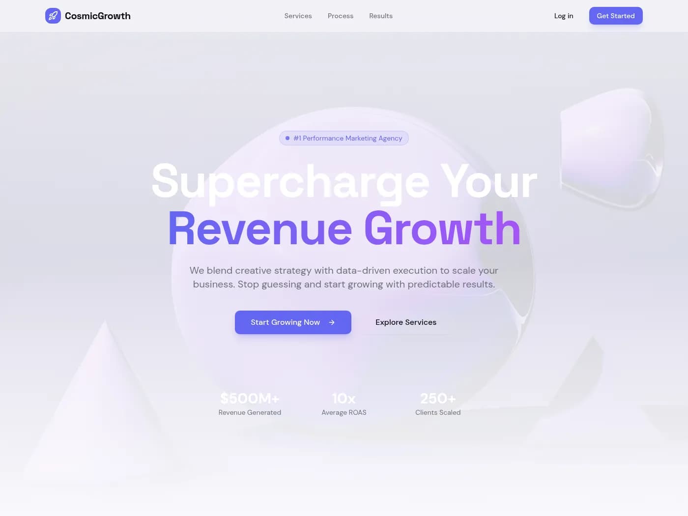 Modern Marketing Landing