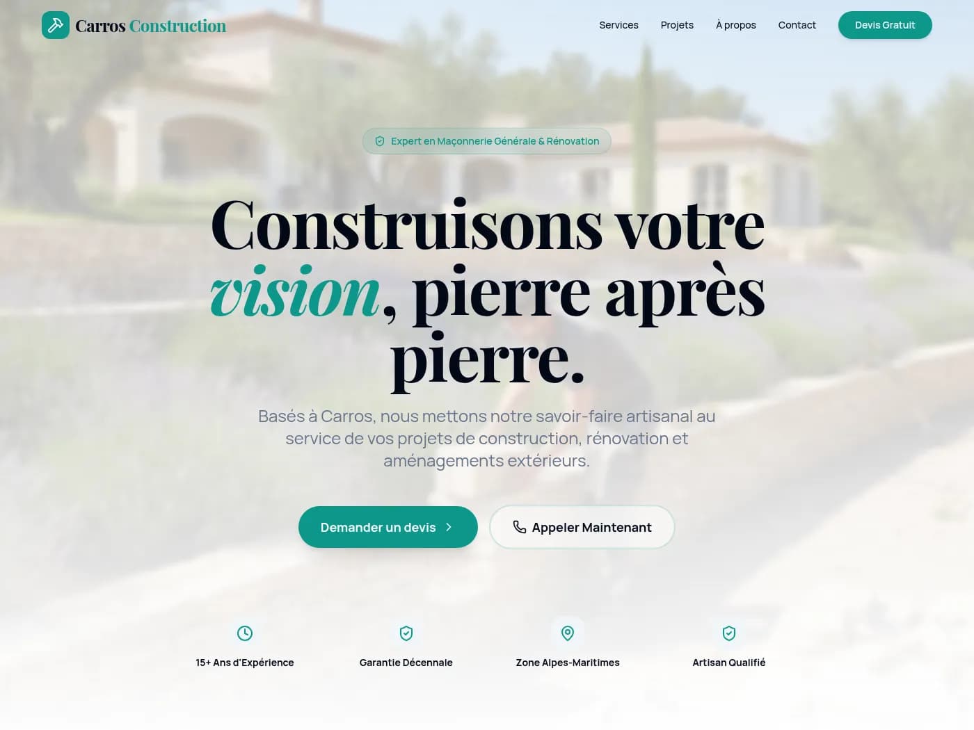 Masonery Pro Website
