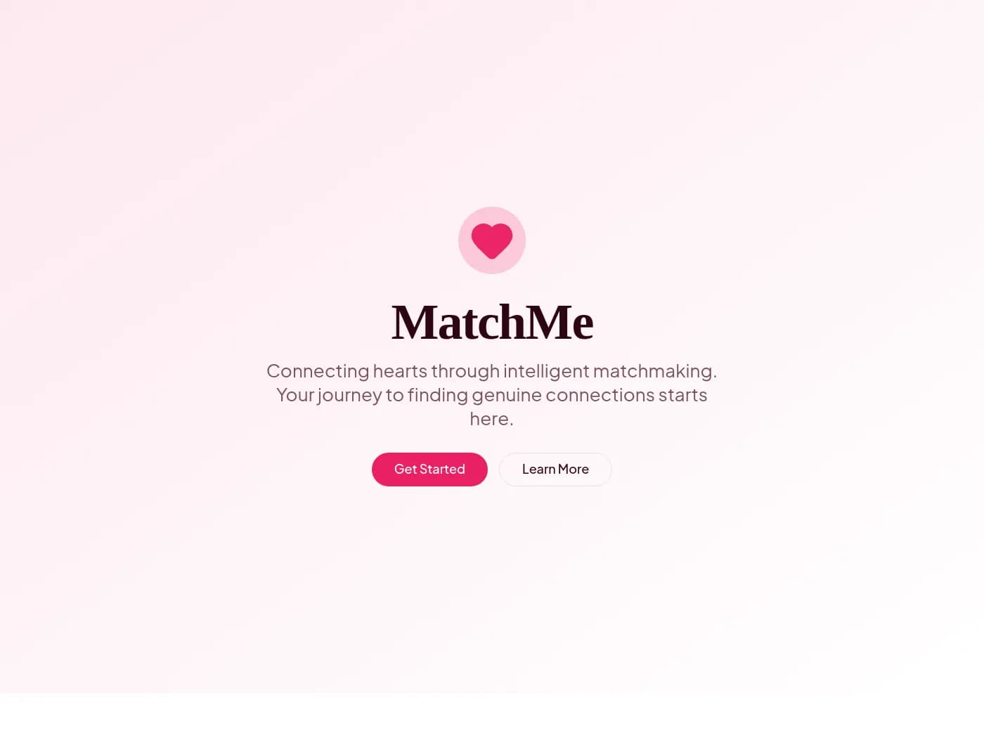MatchMe Dating Site