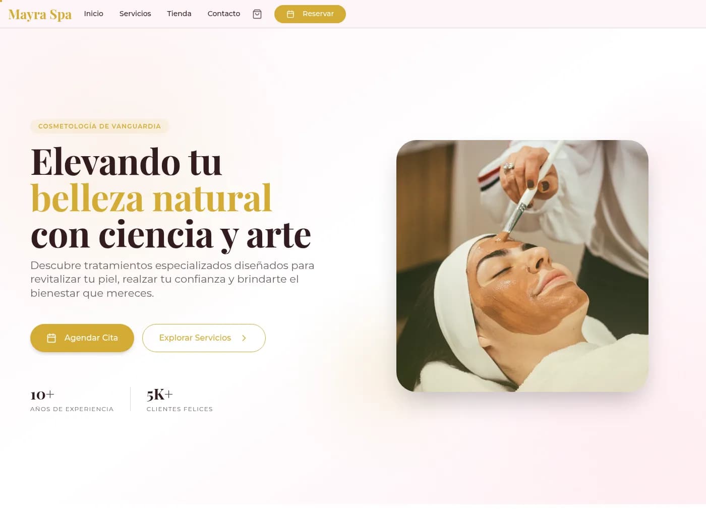 Mayra Spa Luxe Booking