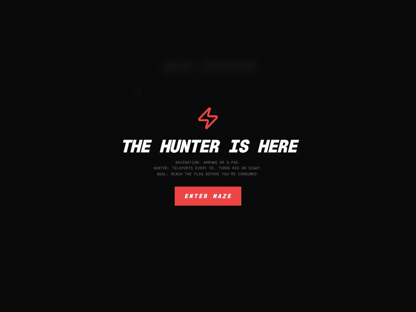 Maze Pursuer Game