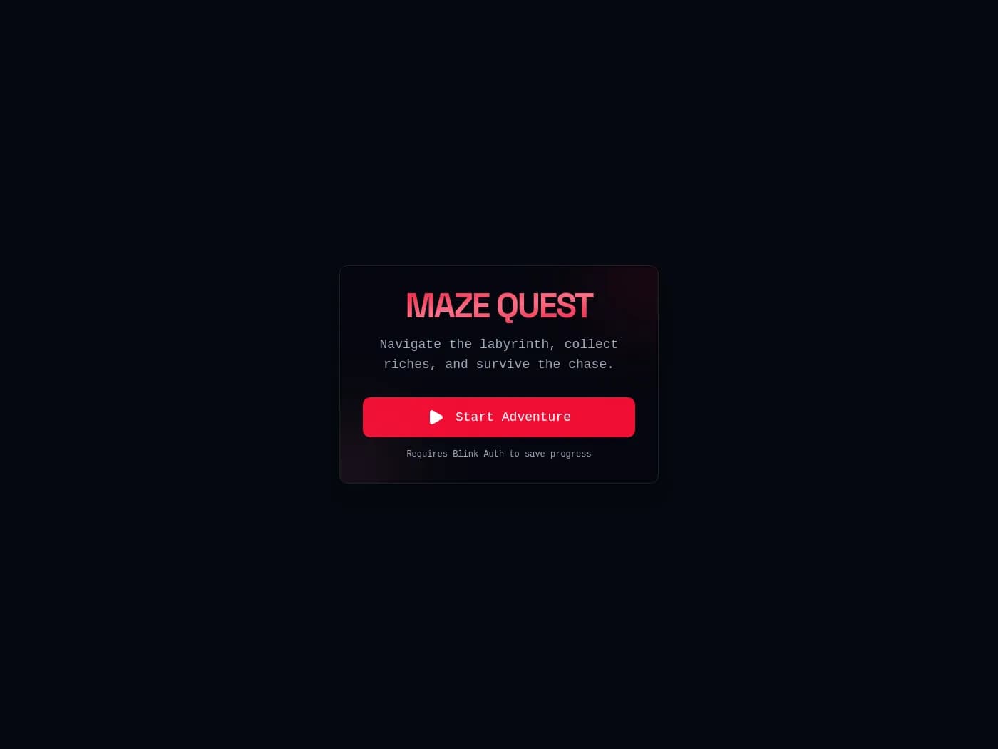 Maze Quest Adventure