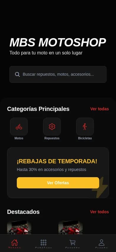 MBS MotoShop App