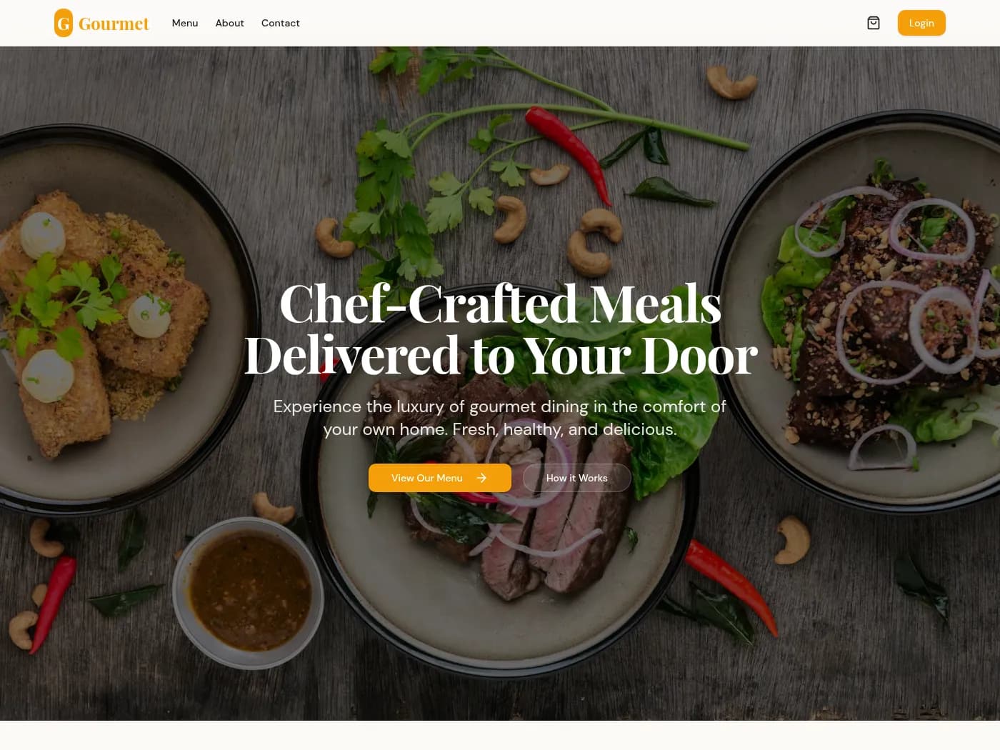 Gourmet Meal Shop