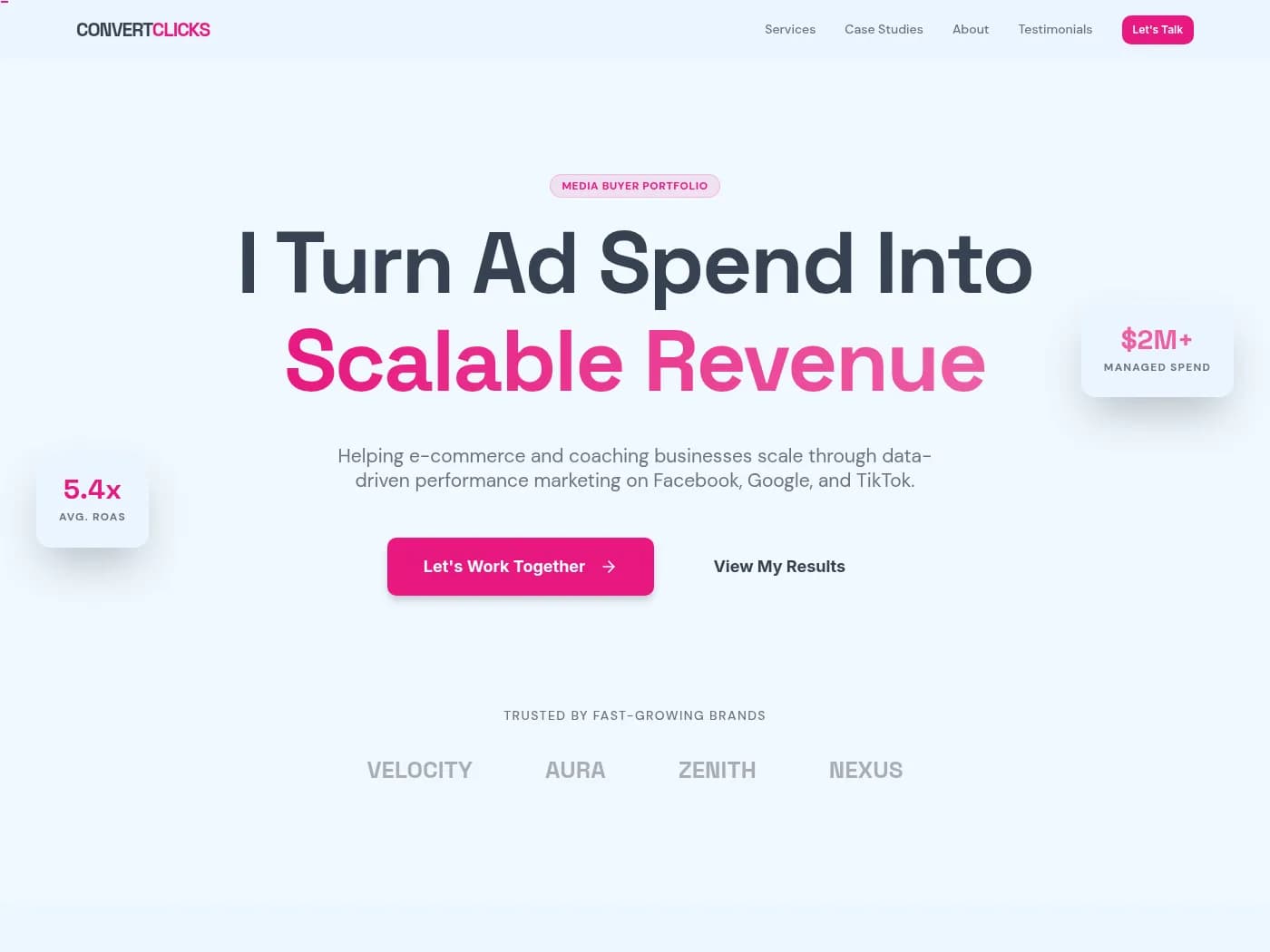 ConvertClicks Portfolio