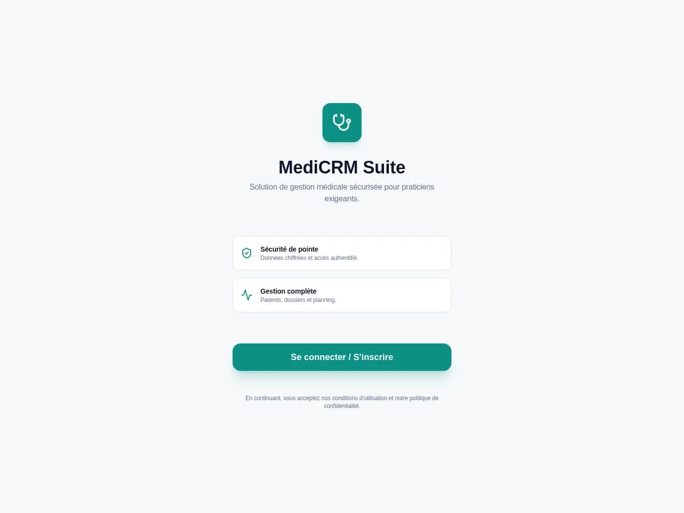 MediCRM Suite