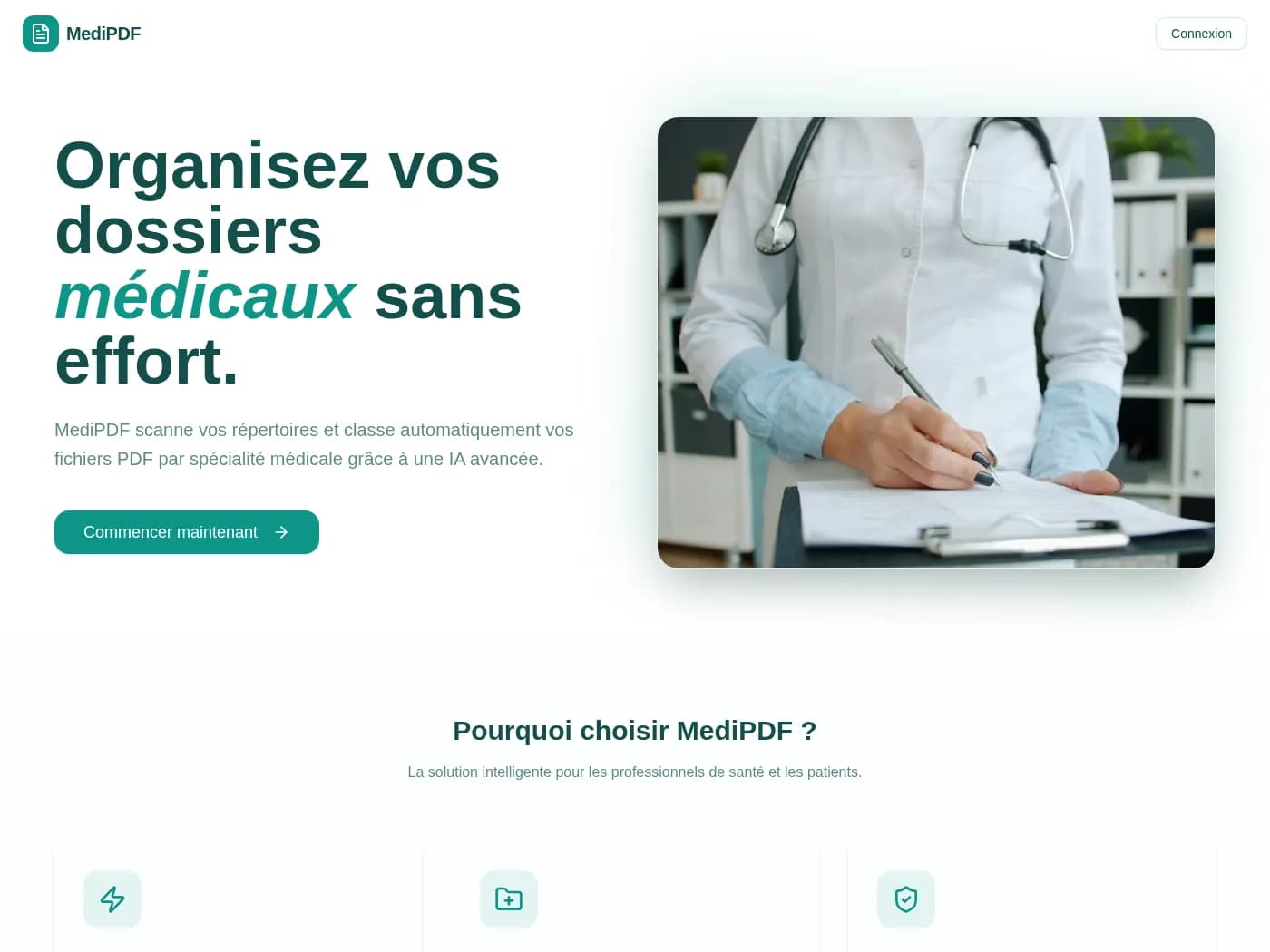 MediPDF Organizer