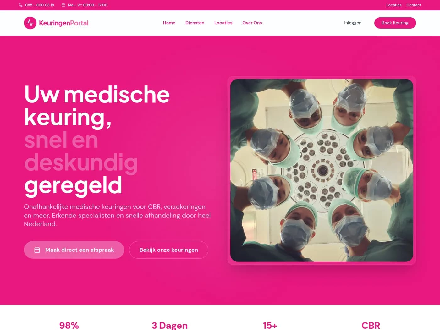 Medische Keuringen Portal