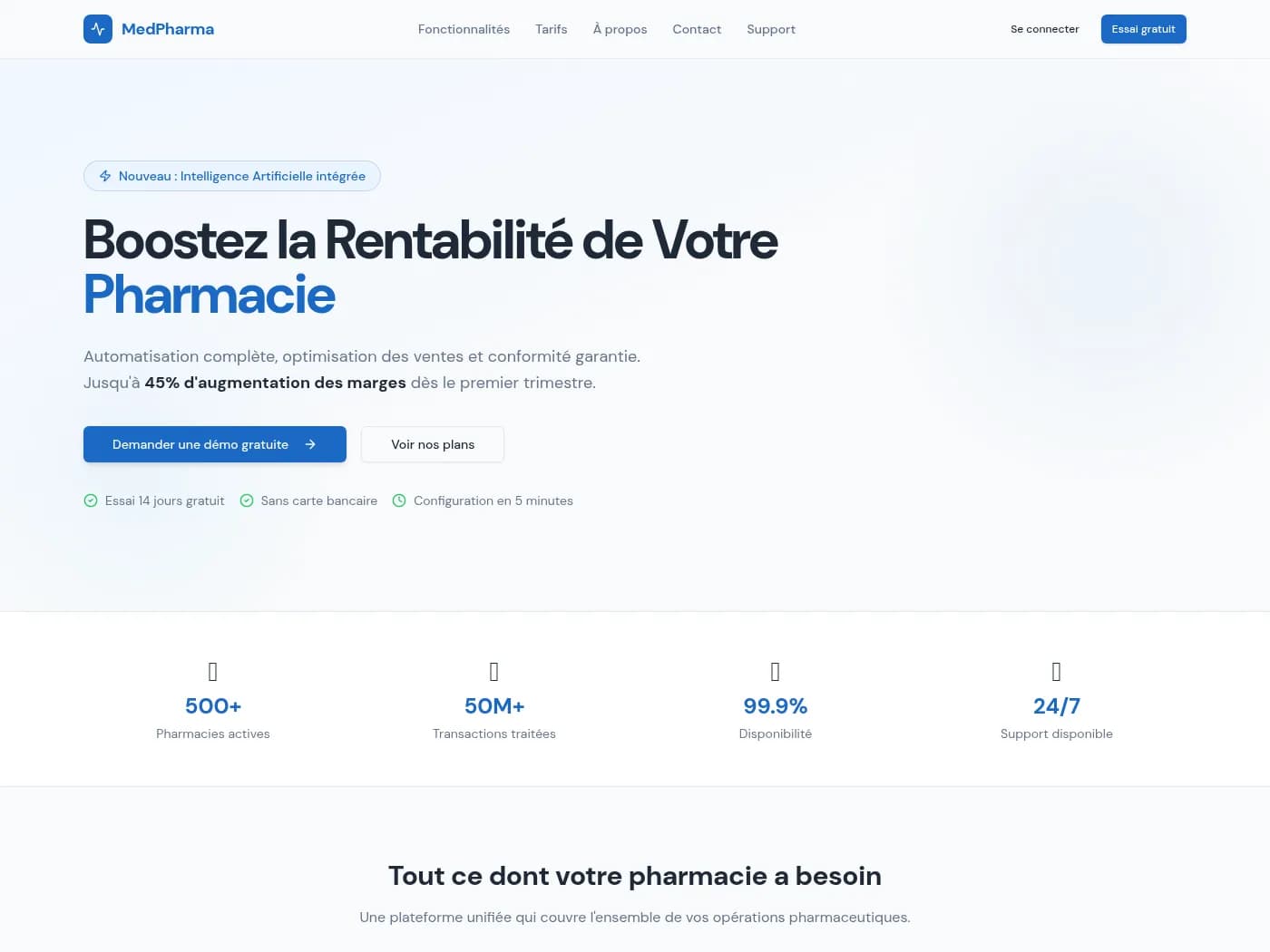 MedPharma Frontend Revamp